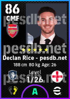 Declan Rice - pesdb.net